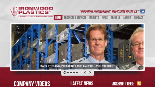 Digital Hill Launches New Website for Ironwood Plastics - Digital Hill Multimedia, Inc.