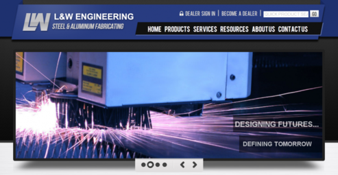 Digital Hill Launches New eCommerce Website for L&W Engineering - Digital Hill Multimedia, Inc.