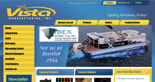 Digital Hill Launches New Website for Vista Manufacturing, Inc. - Digital Hill Multimedia, Inc.