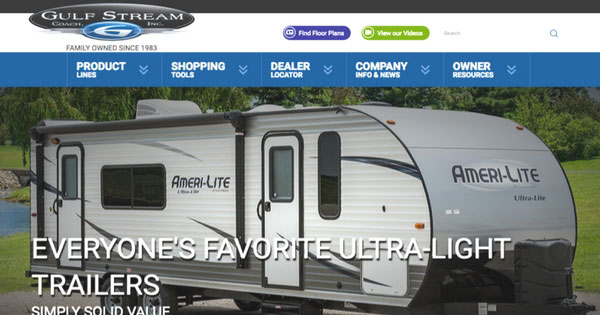 GulfStreamCoach com: A Website with Advanced Search Capability ...