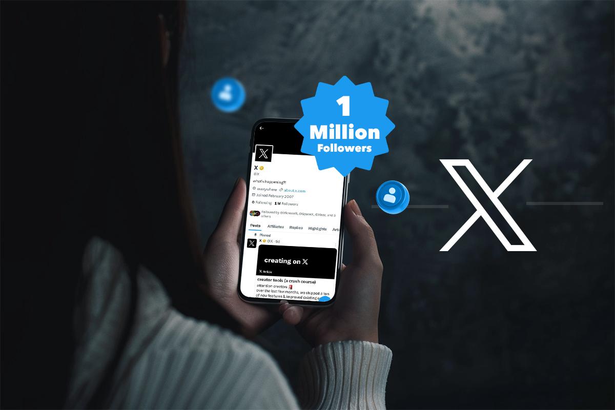8 New Ways to Get 1 Million Followers on X - Digital Hill Multimedia, Inc.
